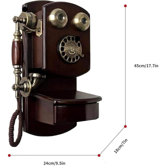 Rotary Phone On Wall