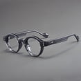 Retro Round Black Eyeglasses Frame, Thick Frame Fashion Non ...