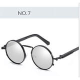 Retro Round Sunglasses for Men and Women - UV400 Protection, Anti ...