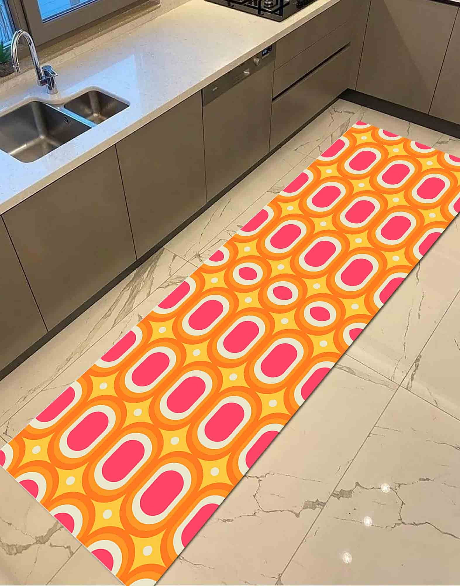 Retro Rugs, 70s Rug, Orange Rugs, Modern Rugs, Office Rug, Customs Rug ...