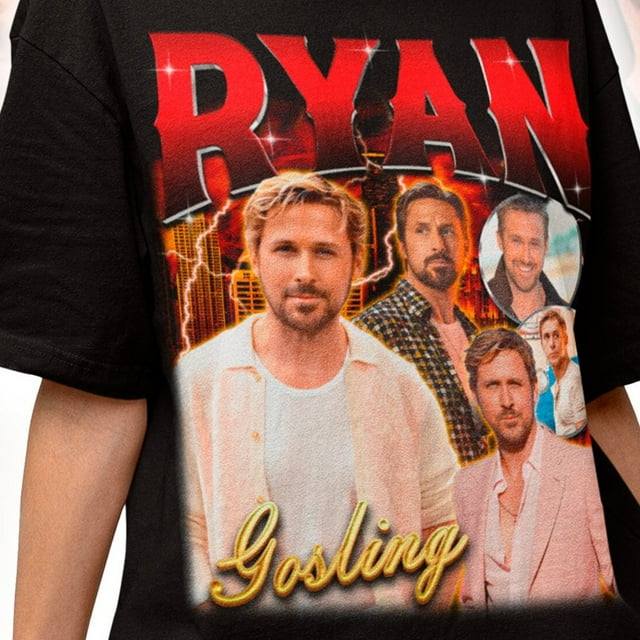 Retro Ryan Gosling Shirt - Ryan Gosling Sweatshirt - Ryan Gosling Merch ...