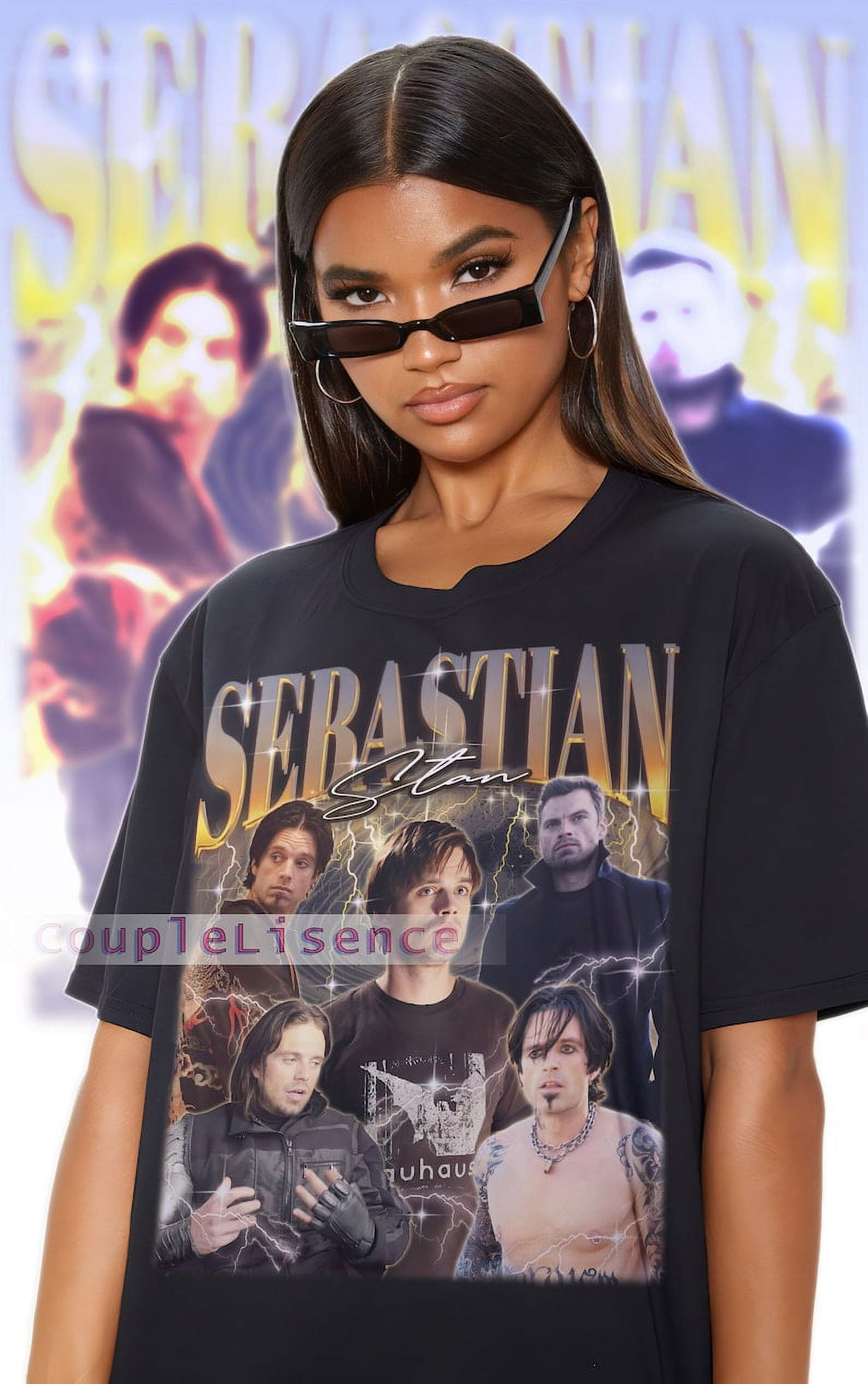 Retro SEBASTIAN STAN Vintage | Sebastian Stan Fan Tees | Sebastian Stan ...