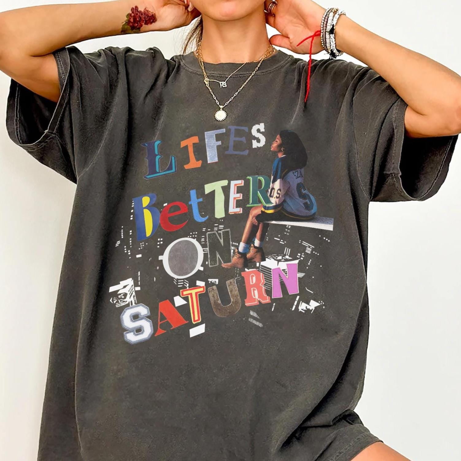 Retro SZA Concert Shirt, SZA Grand National Tour 2025 T-shirt, SOS ...