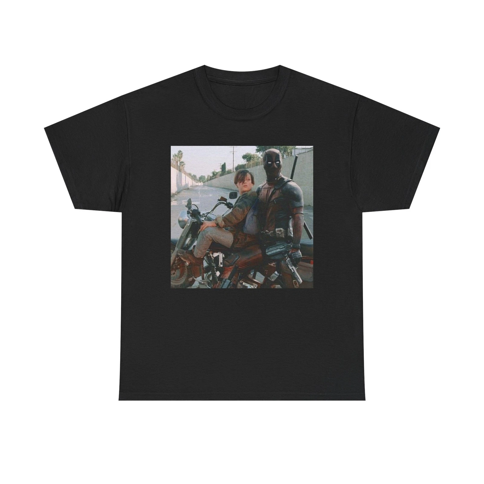 Retro Sci-Fi Terminator Parody Funny Future Robot Scene Artwork Unisex ...