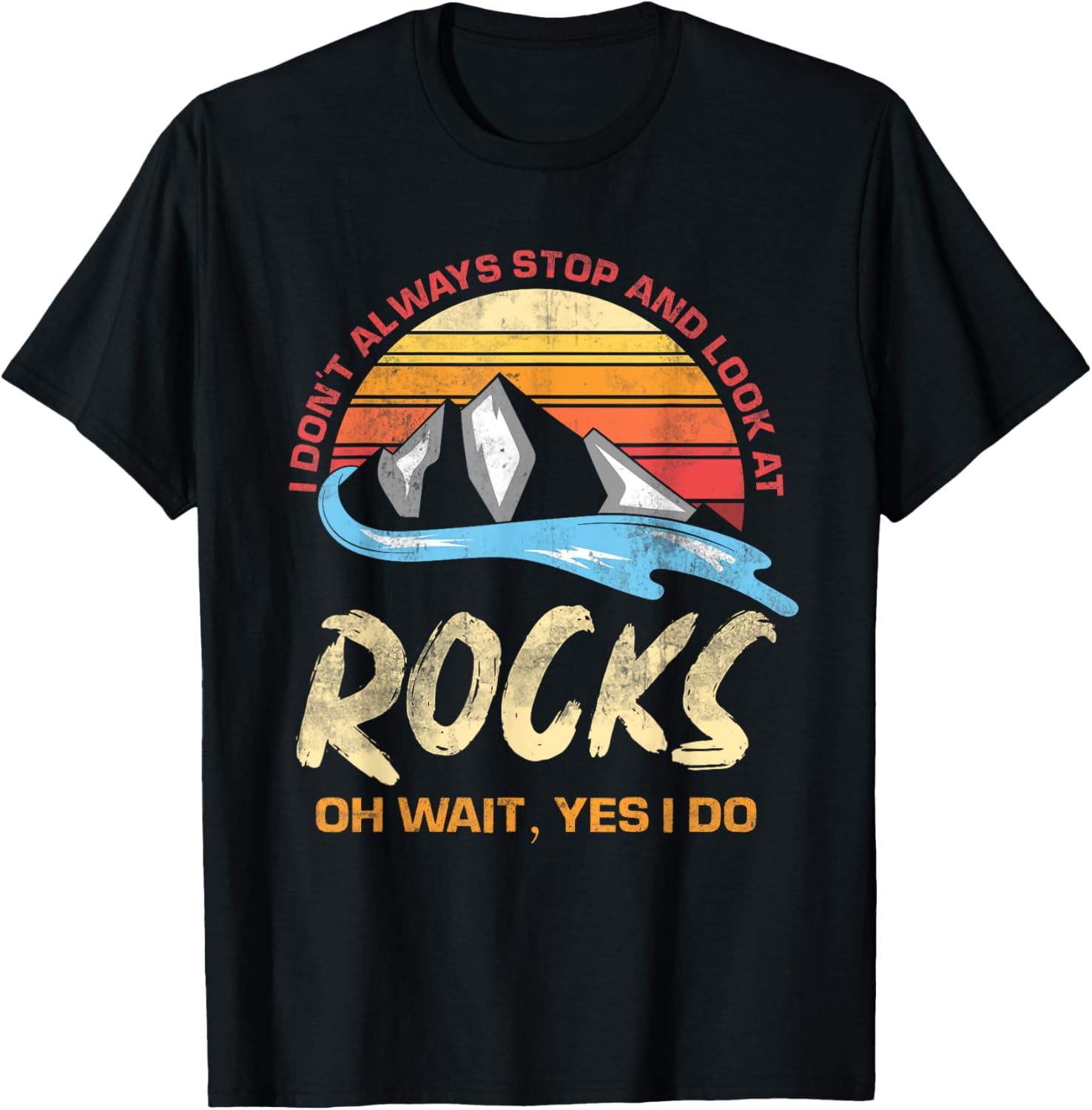 Retro Science Nerd Rock Collector Gift Funny Geology T-Shirt - Walmart.com