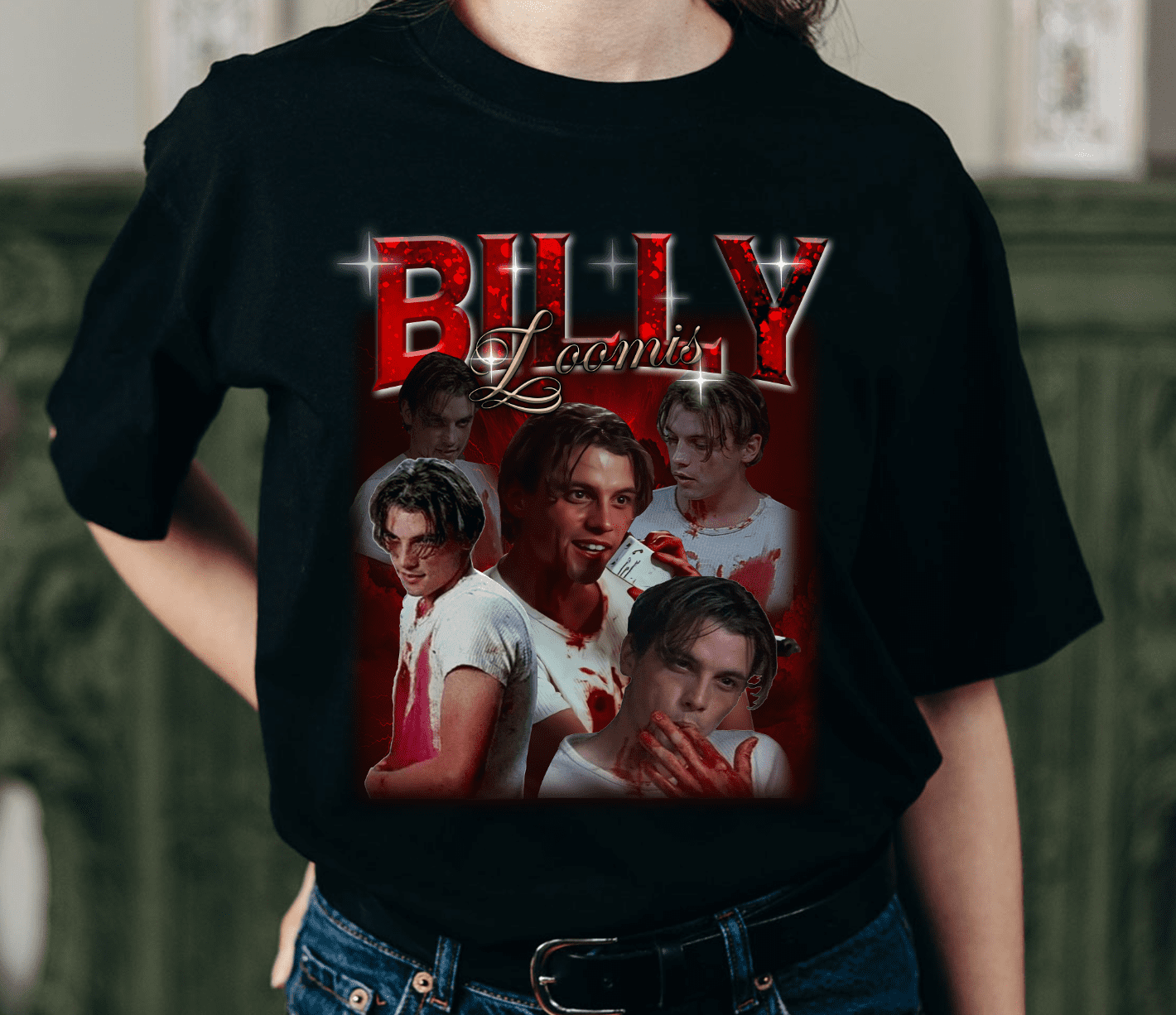 Retro Scream Billy Loomis Shirt-Billy Loomis Sweatshirt,Lets Watch Scary Movies Shirt,Horror ...