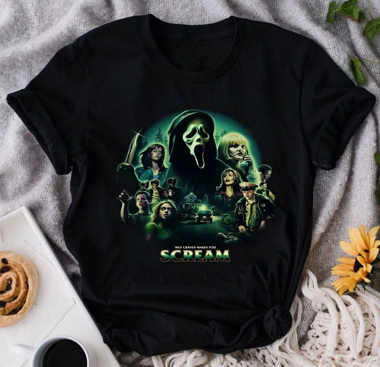 Retro Scream Horror Movie Wes Craven Make You Stu Macher Gifts ...