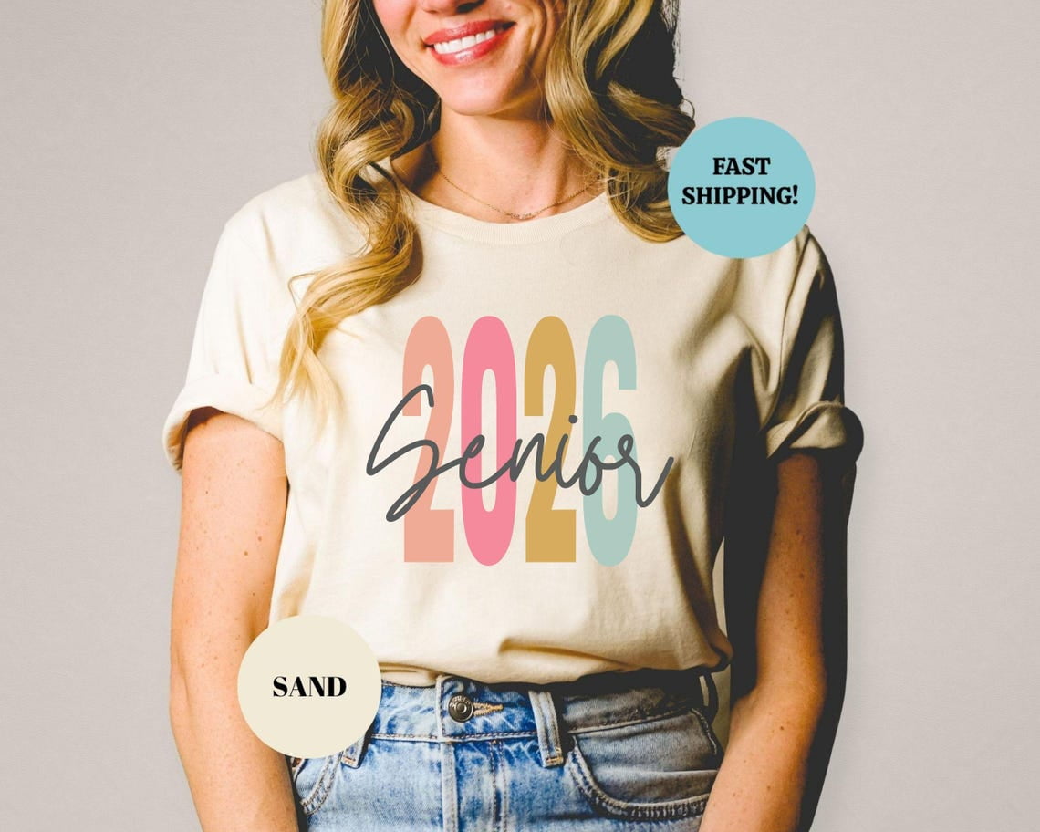 Retro Senior 2026 Shirt, 2026 Seniors Shirt, Class of 2026 Senior T ...