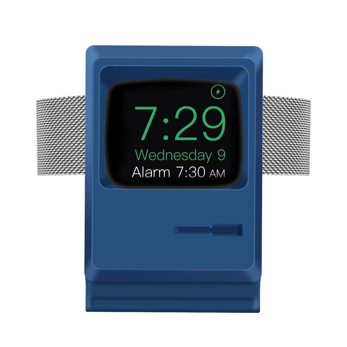 For Apple Watch 7 6 5 4 iWatch 3 2 1 Silicone Stand Charging Dock ...