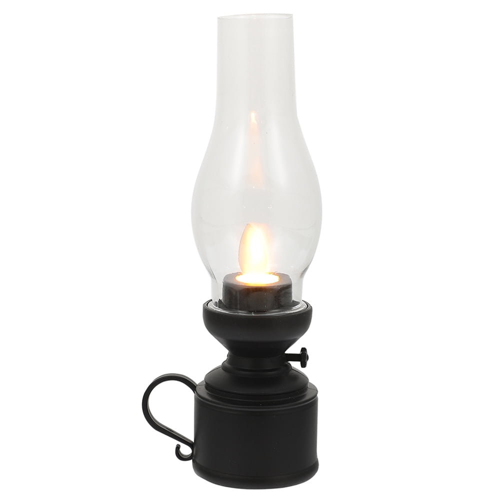Retro Small Kerosene Lamp Vintage Handheld LED Kerosene Light Adornment ...