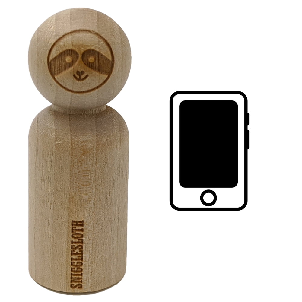 Retro Smart Phone Rubber Stamp for Scrapbooking Crafting Stamping ...