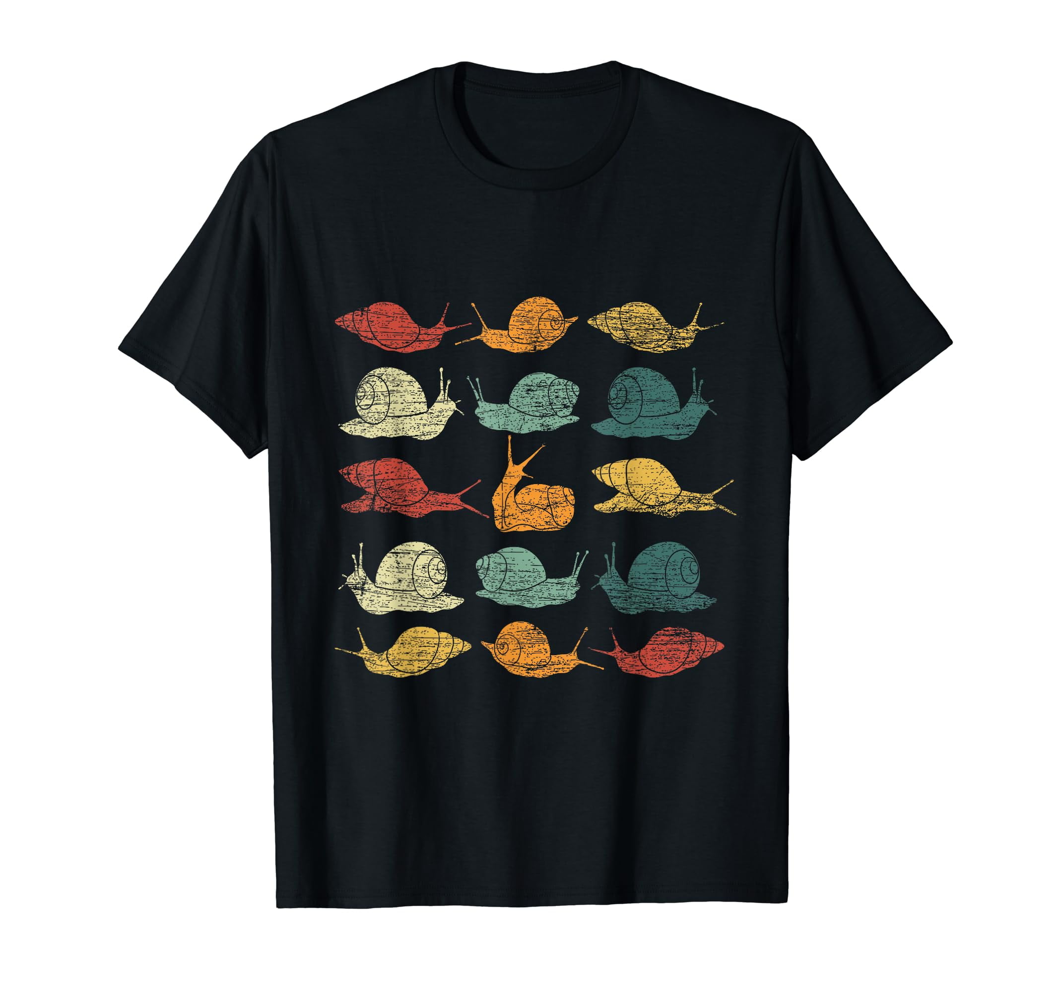 Retro Snail T-Shirt - Walmart.com