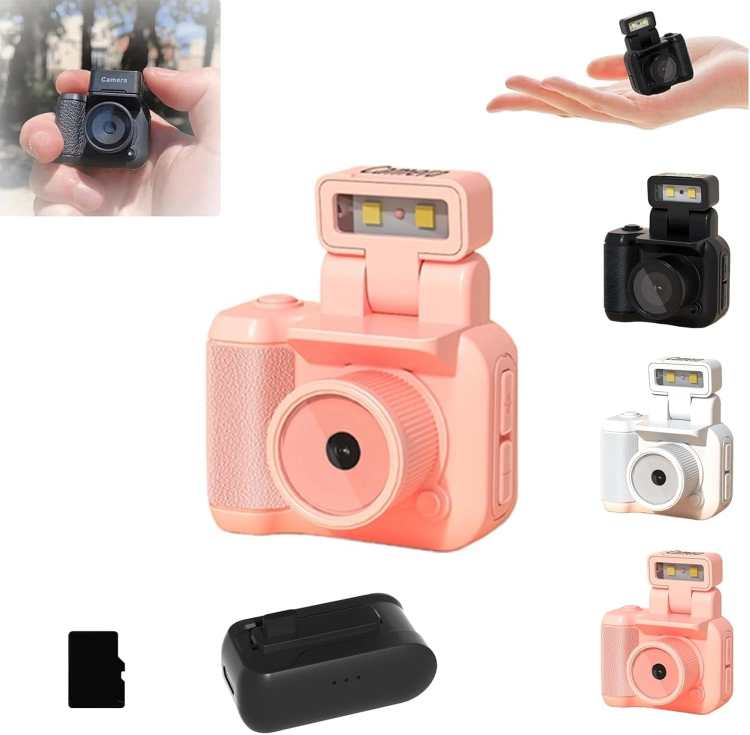 Retro Snap Camera,Mini Vintage Keychain Camera,Digital Camera,Portable ...