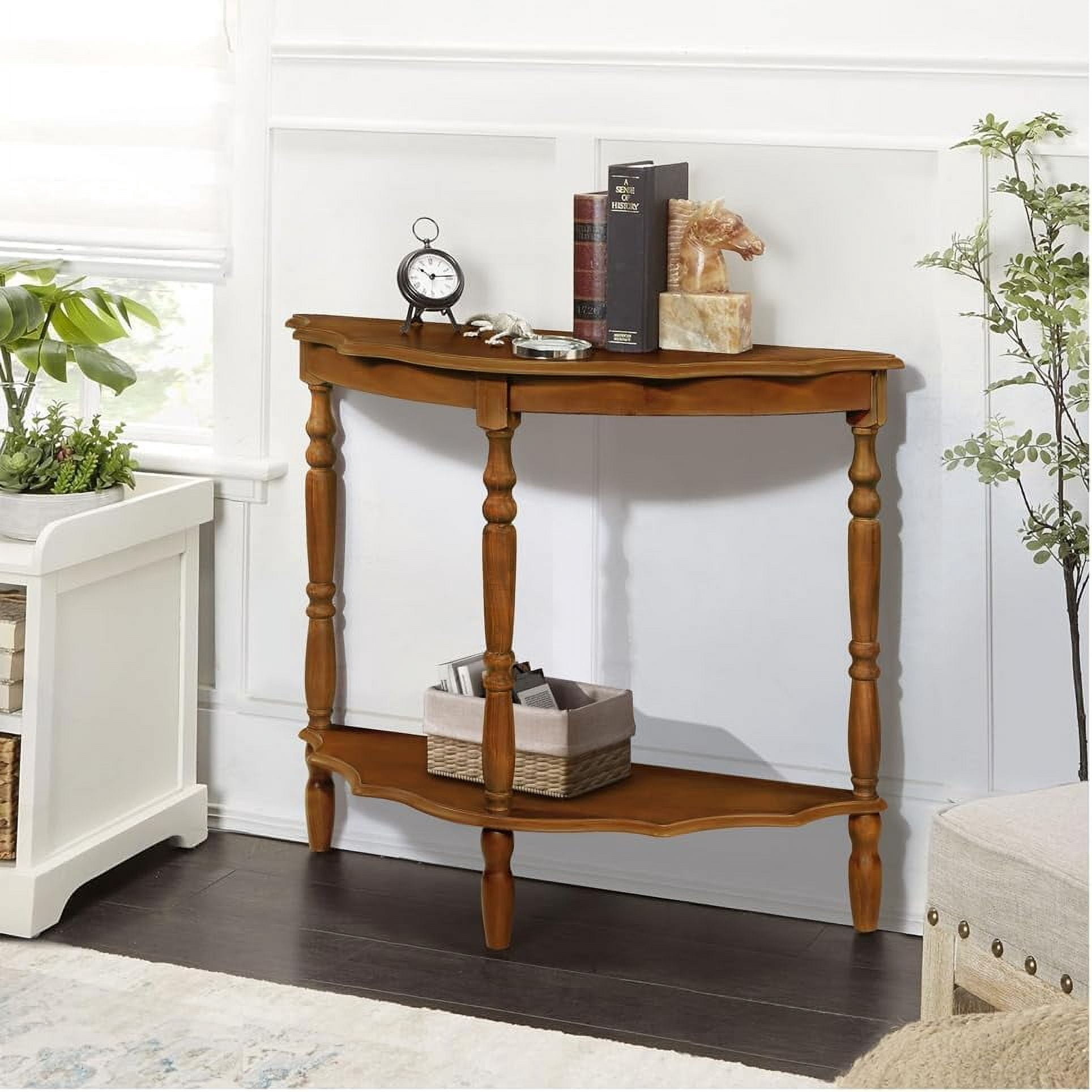 Retro Solid Wood Console Table 42