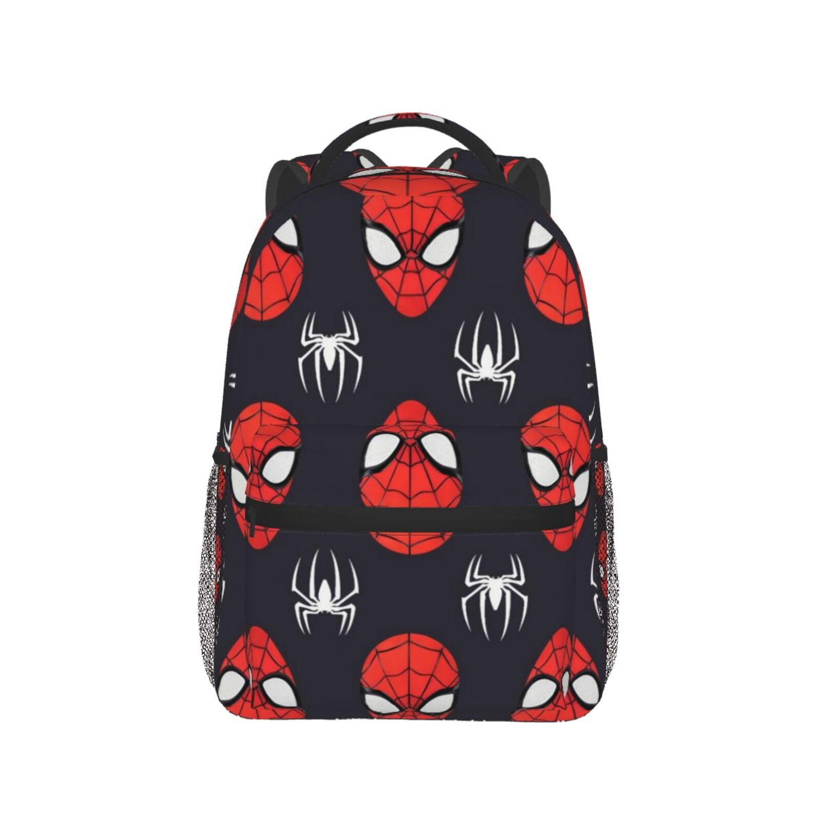 Retro Spider-Man Head Travel Backpack,Carry On Backpack Personal Item ...