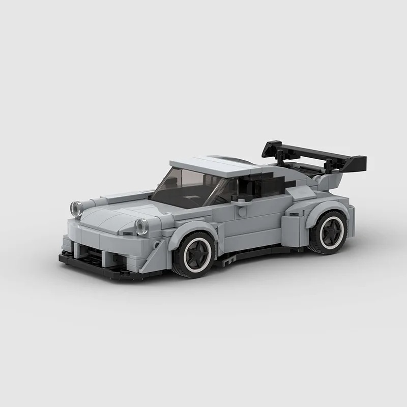 Retro Sports Car JDM AE86 911 Rally Car Racing Car Model Building Block ...