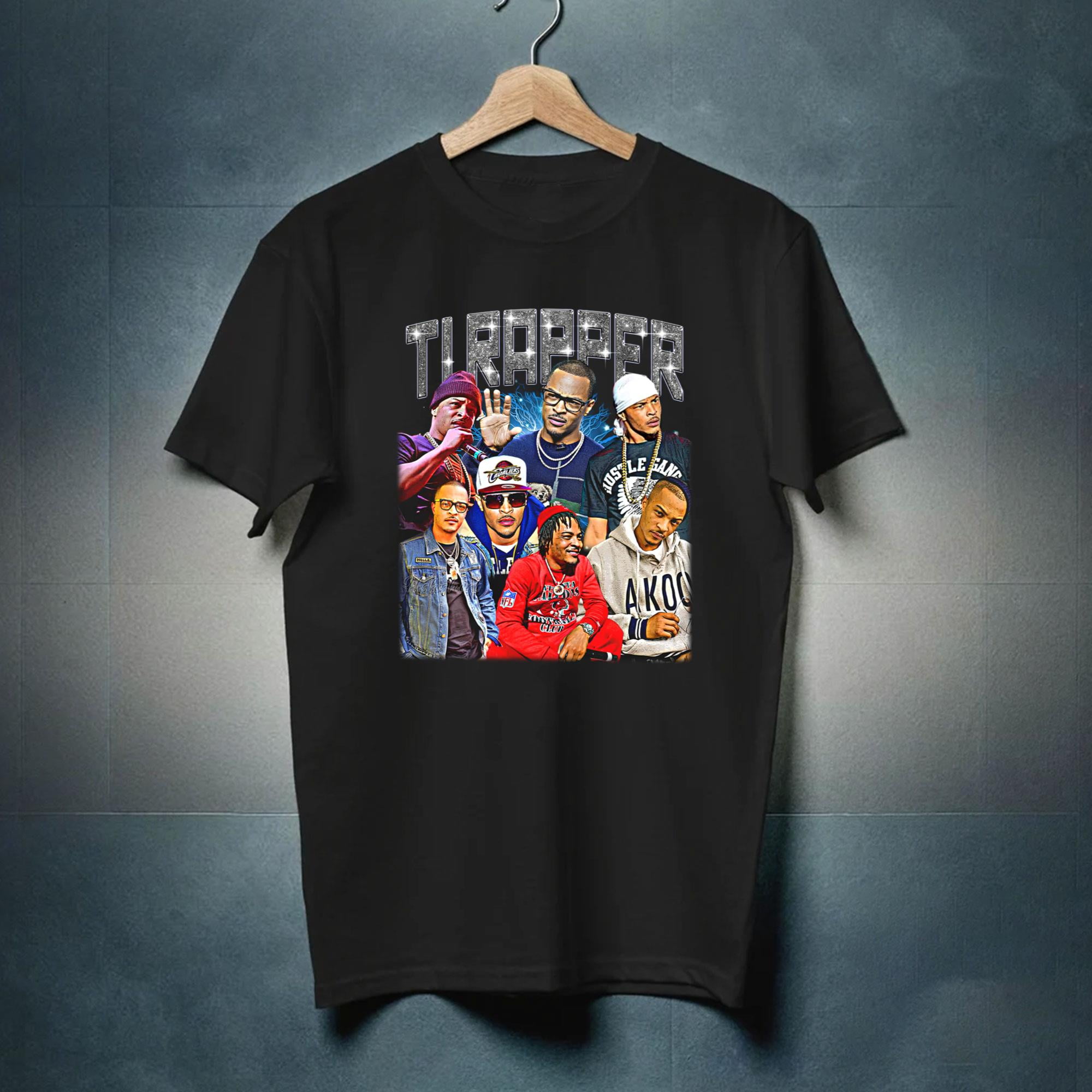 Retro Sports and Music-Inspired Graphic Shirt, Perfect for Fans of ...