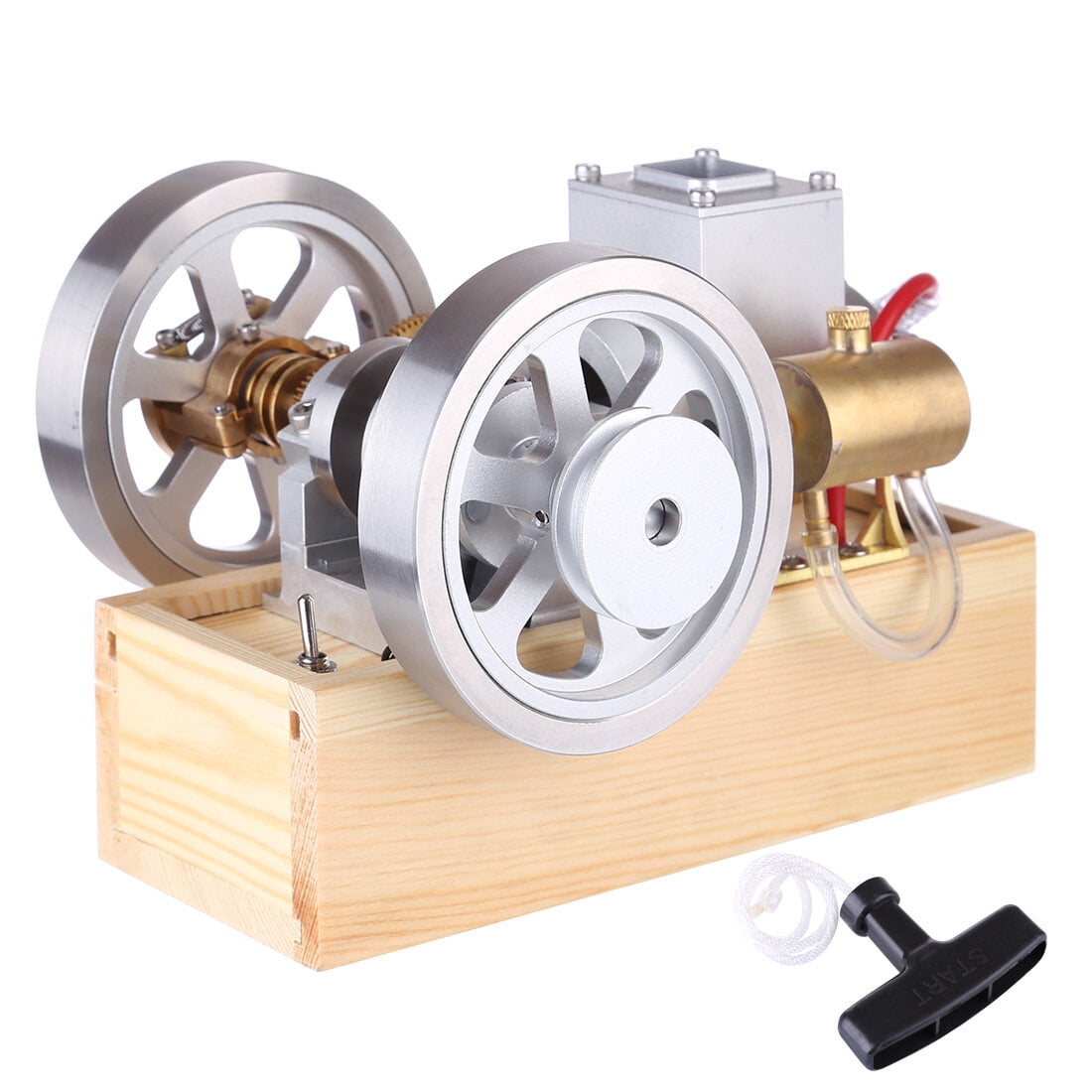 Retro Steam Engine Model Kits, Horizontal Hit and Miss Water-Cooled ...