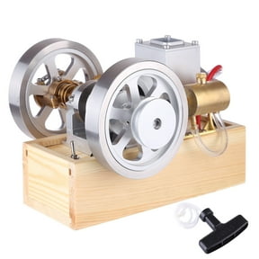 ENGINEKIT RW-L2 Retro Brass Double-Cylinder Steam Engine Model Kit for ...