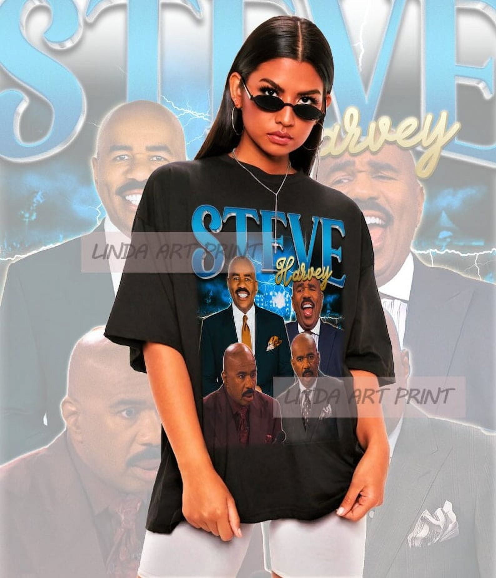 Retro Steve Harvey Shirt - Steve Harvey T shirt,Steve Harvey Merch ...