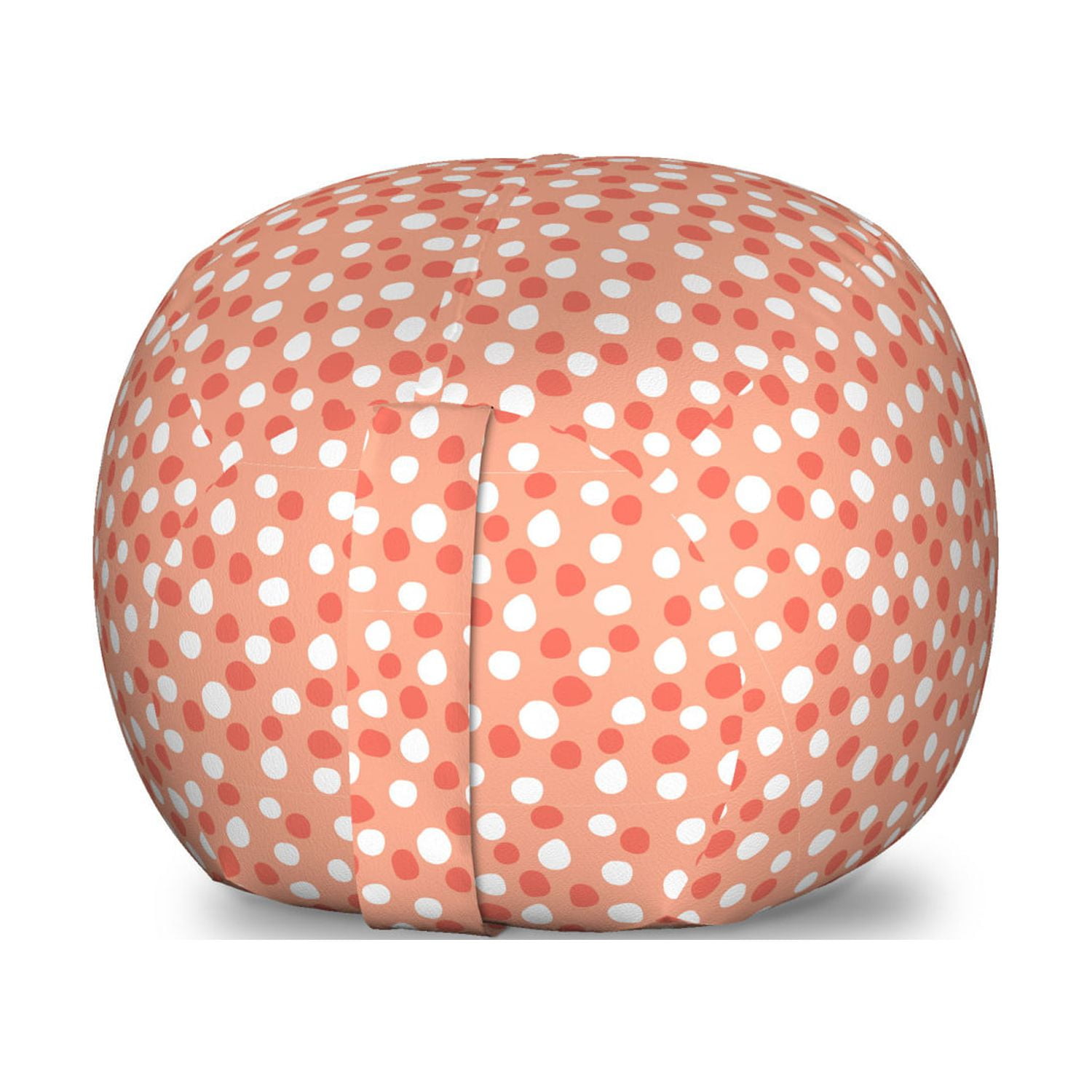 Retro Storage Toy Bag Chair, Polka Dots Inspired Deformed Circles ...