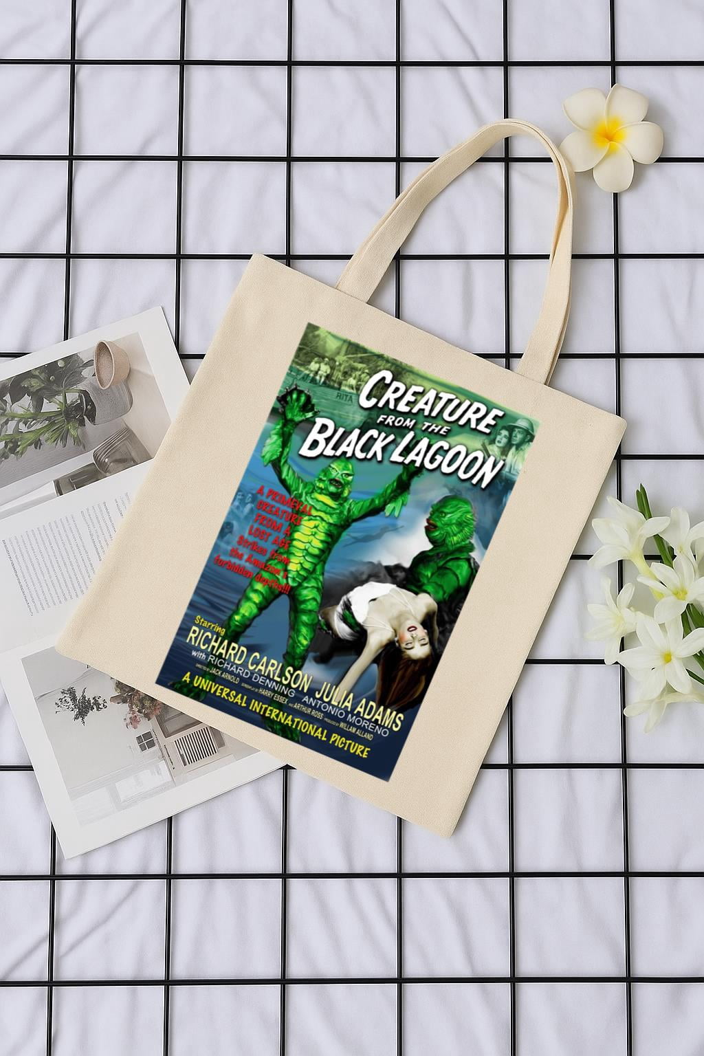 Retro Style Classic Monster Fan Bag, Vintage Horror Movie Inspired Bag ...