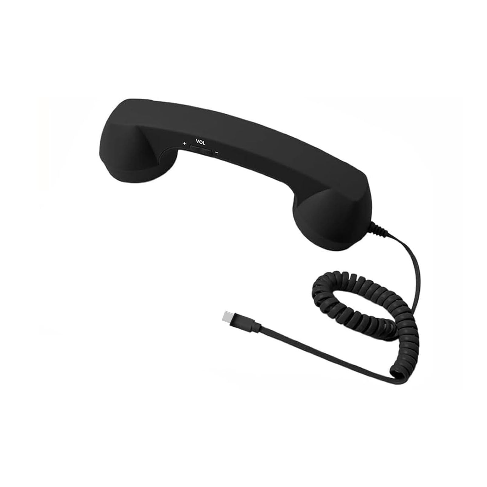 Retro Style Direct-Plug Type-C Mobile Microphone Headset, Wide ...