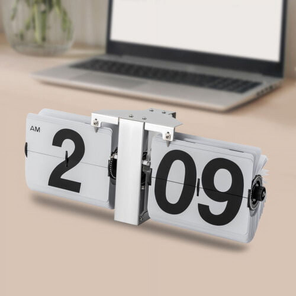 Retro Style Flip Clock Battery Powered Digital Display for Home & Office Decor - Walmart.com