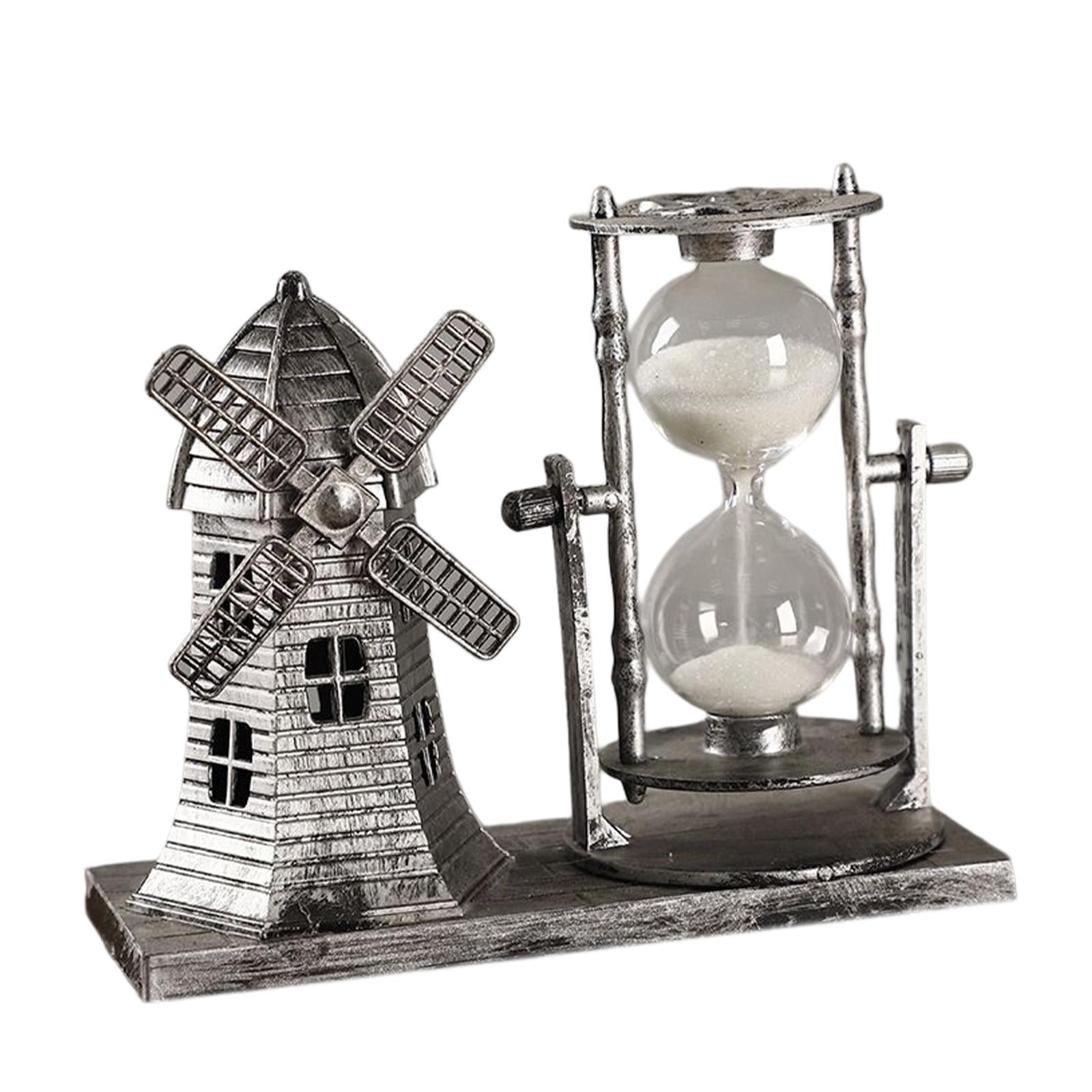 Retro Style Hourglass Sand Timer Sandglass Centerpiece Statue Ornaments ...