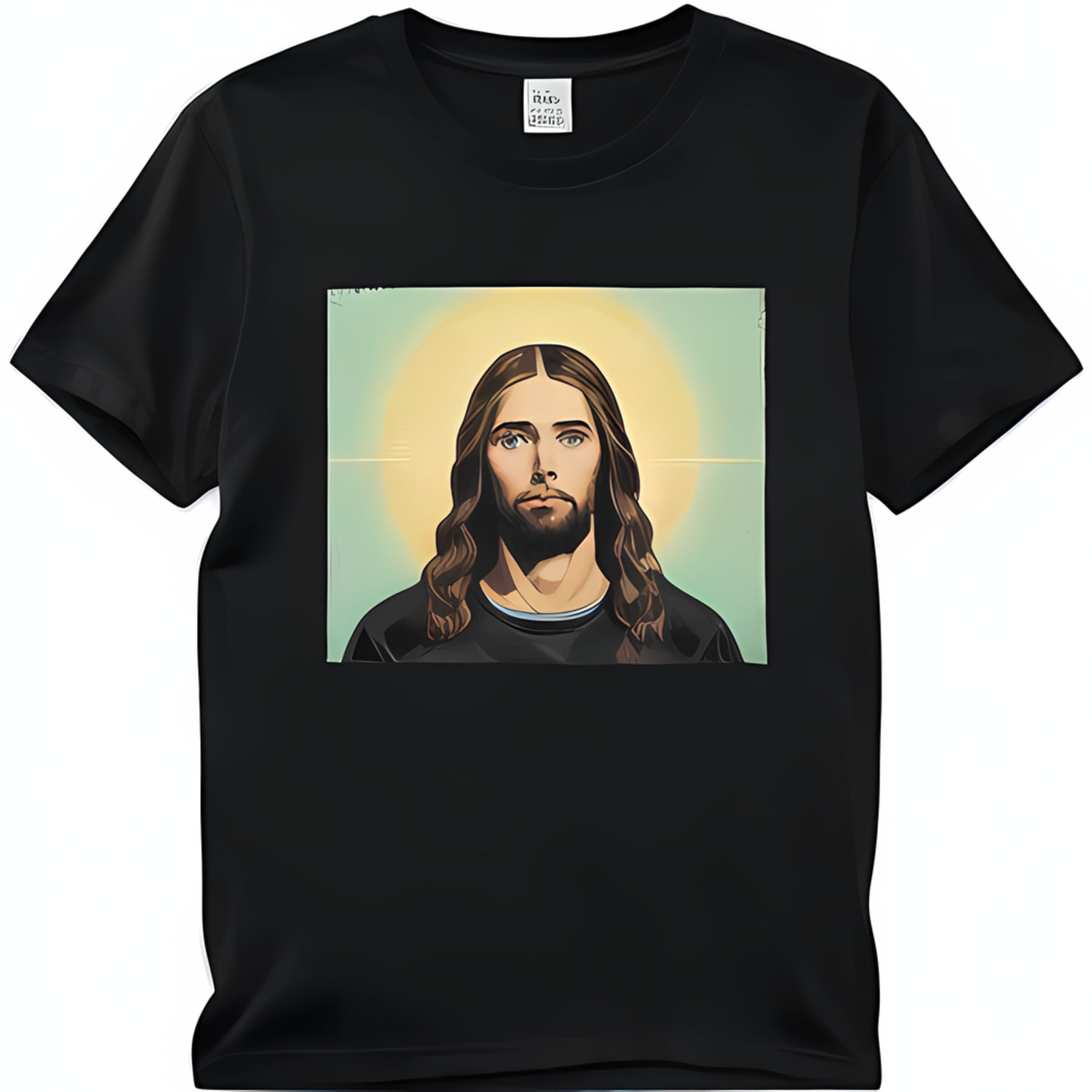 Retro Style Illustration Black T-Shirt Celshaded Concept Art Superflat ...