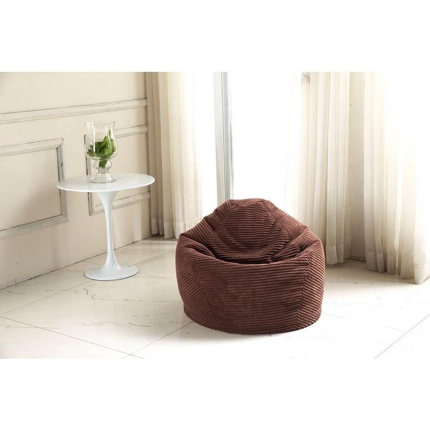 Retro Style Junior Bean Bag with Polystyrene Beads Fillings, Soft ...