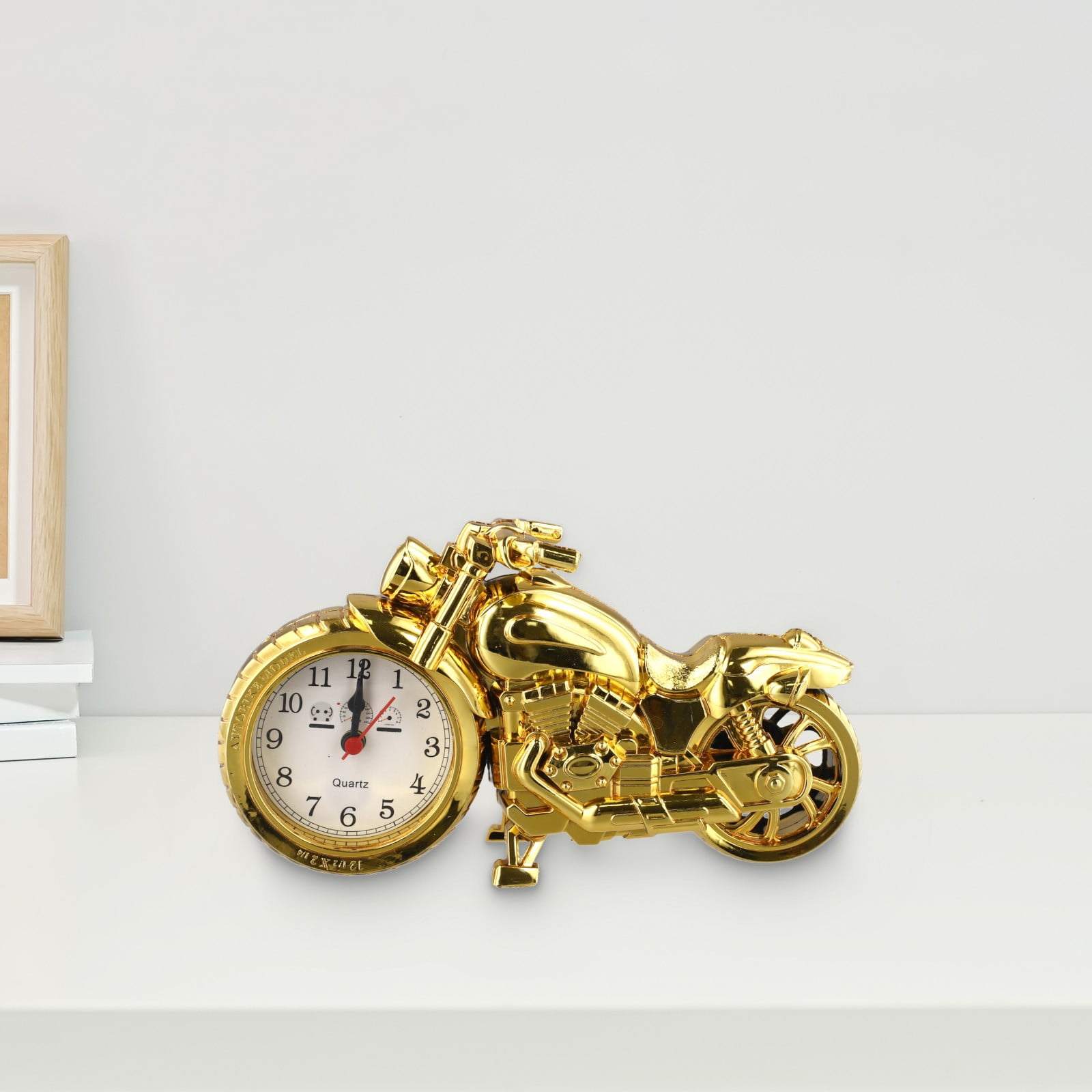 Retro Style Motorcycle Alarm Clock Retro Simulation Motorcycle Model ... Retro Style Motorcycle Alarm Clock Retro Simulation Motorcycle Model ...