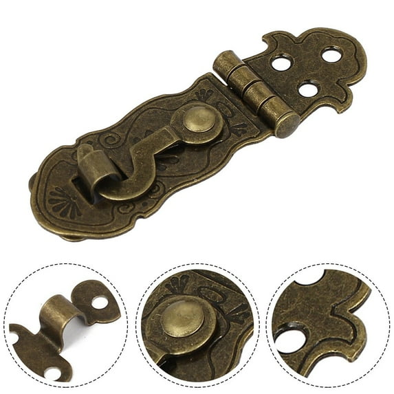 Retro Style Suitcase Lock Chest Box Clasp Hasp Latch Bronze Tone ...