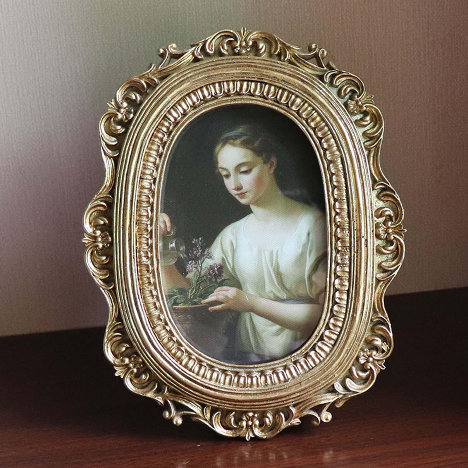 Retro Style Vintage Style Picture Frame, Elegant Wall Desktop Crafts ...