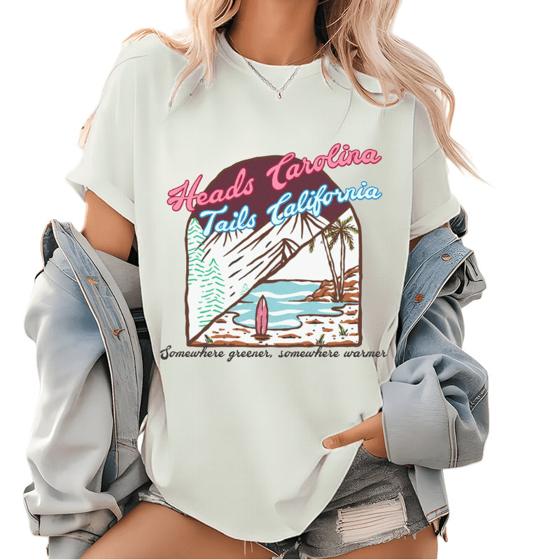 Retro Summer Graphic Classic Tops Beach Shirt Summer Tshirt Lake Shirts ...