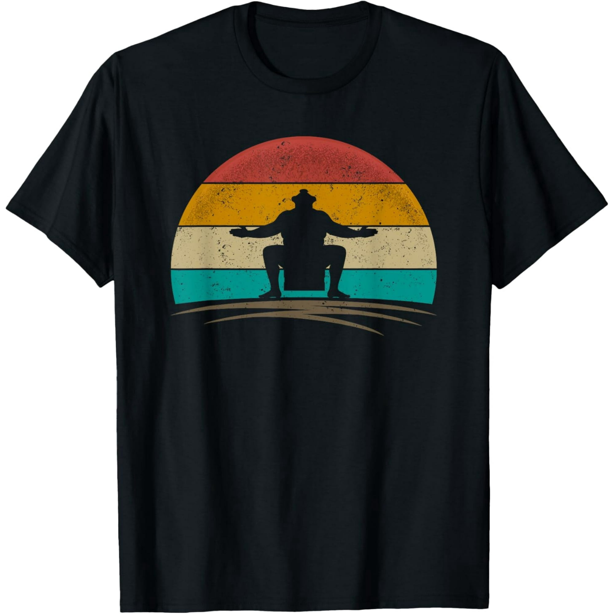 Retro Sumo Shirt Vintage Sumo Wrestling Japan Sumo Wrestler T-Shirt ...