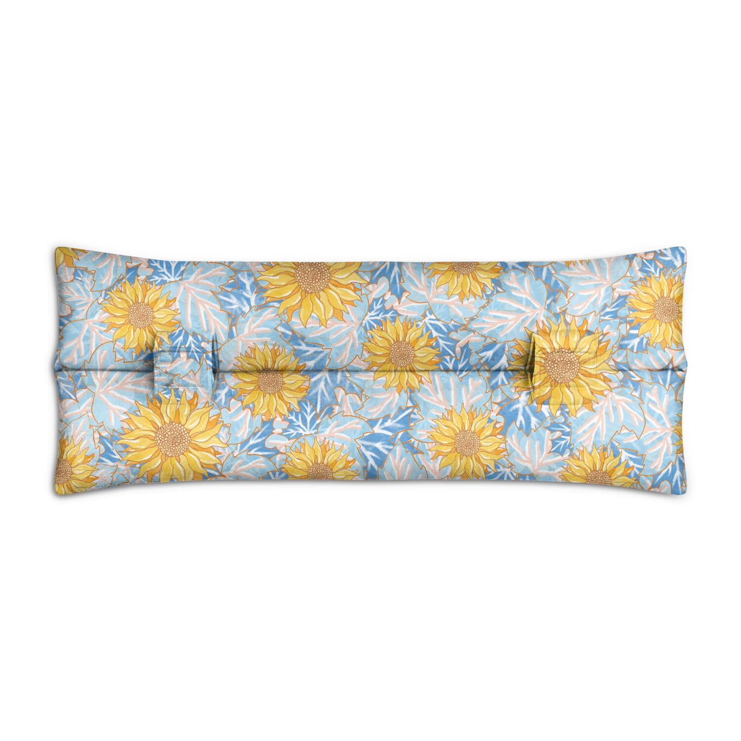 Retro Sunflower Seatbelt Pillow - Plush Mastectomy Cushion for Car ...