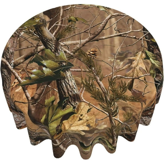 Retro Sunflower Yellow Flower Vintage Floral Round Tablecloth 60h ...