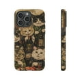 Retro Sushi Cats Japanese Art Funny Vintage Cartoon Scene Phone Case ...