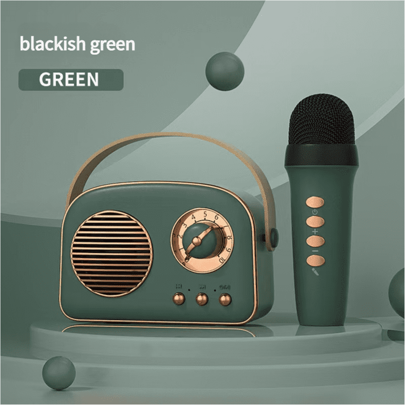 Retro T20 Bluetooth Speaker: TWS Stereo, 8H Battery, FM Radio, 5W HD ...