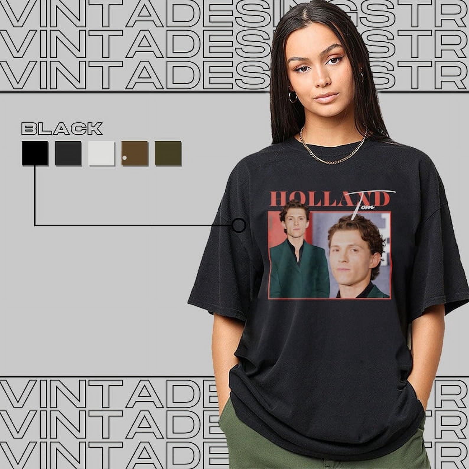 Retro TOM HOLLAND Vintage Shirt | Tom Holland Homage Fan Tees | Tom ...