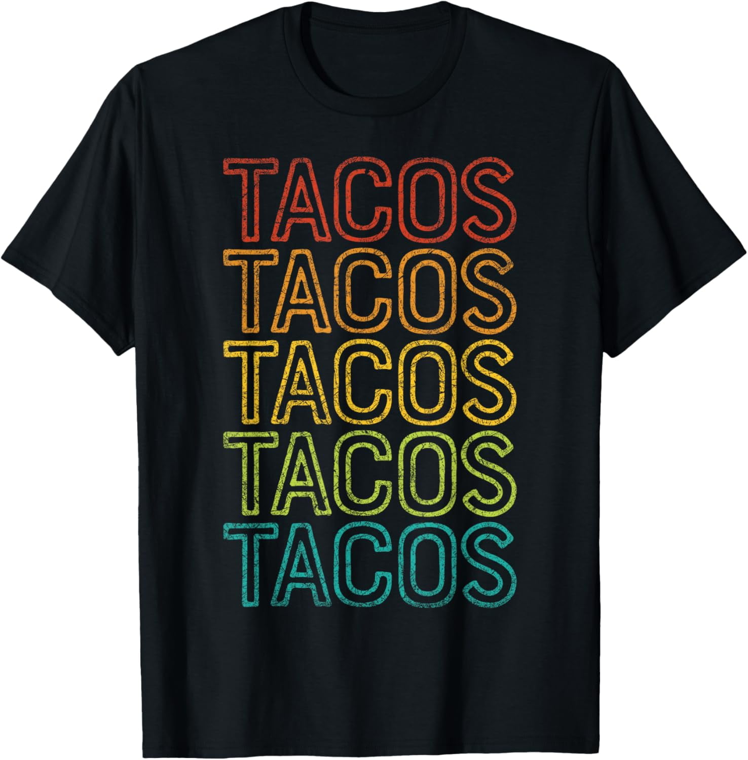 Retro Tacos Cinco de Mayo Taco Tuesday Vintage Mexican Food Funny ...