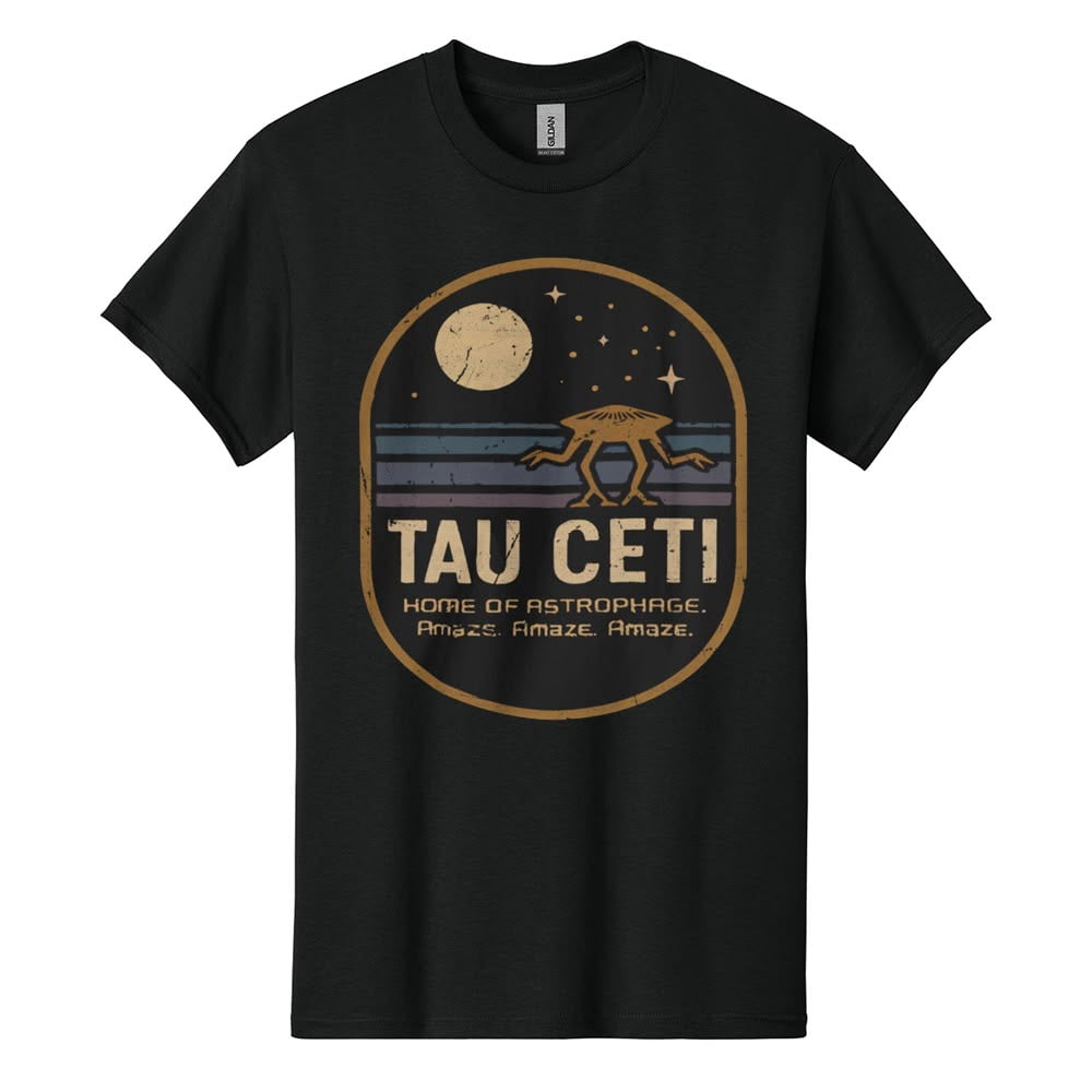 Retro Tau Ceti Home of Astrophage Shirt - Rocky Amaze Tee, Project Hail ...