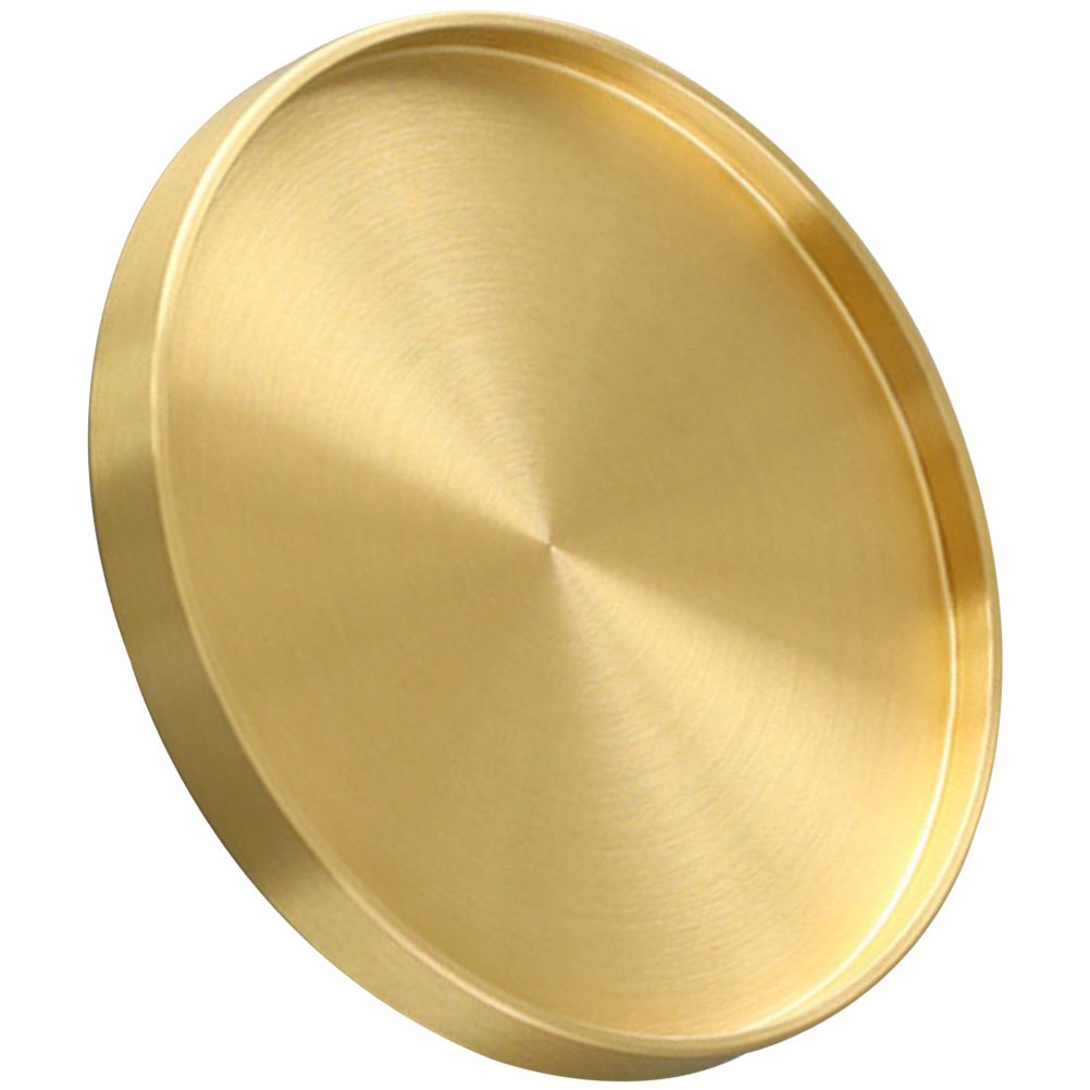 Retro Tea Saucer Coffee Cup Coaster Teacup Saucer Home Office Copper ...