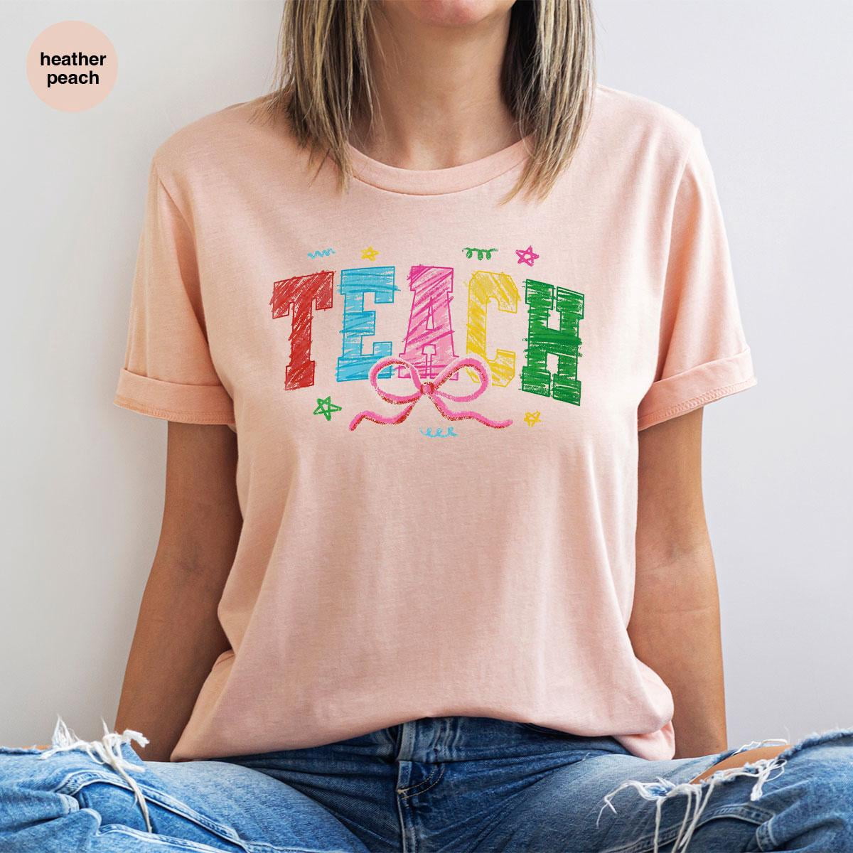 Retro Teacher Back to School Shirt — Kindergarten & Elementary Teacher ...