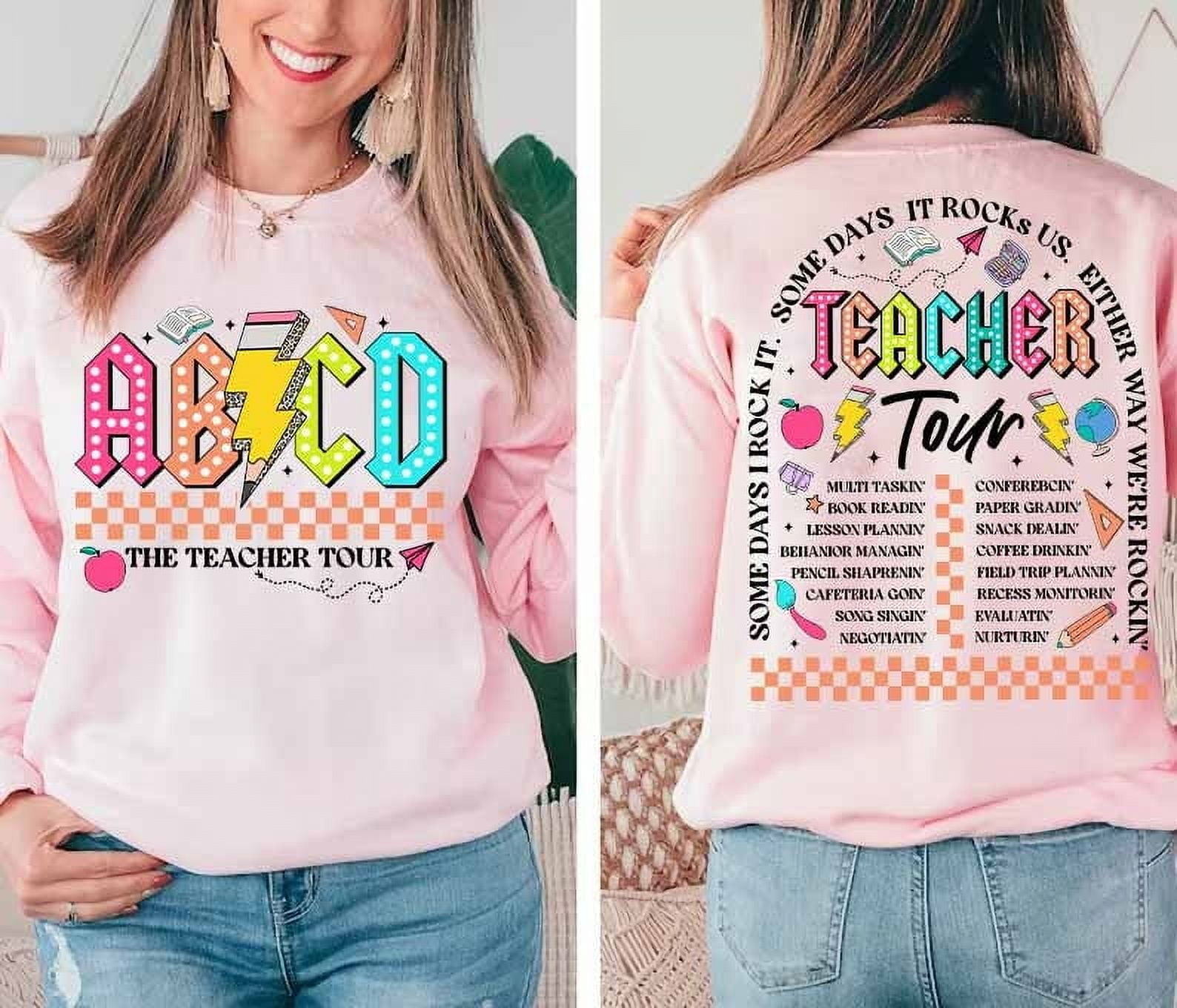 Retro Teacher Tour ABCD Teacher Tour Funny Teacher End of Year Teacher ...