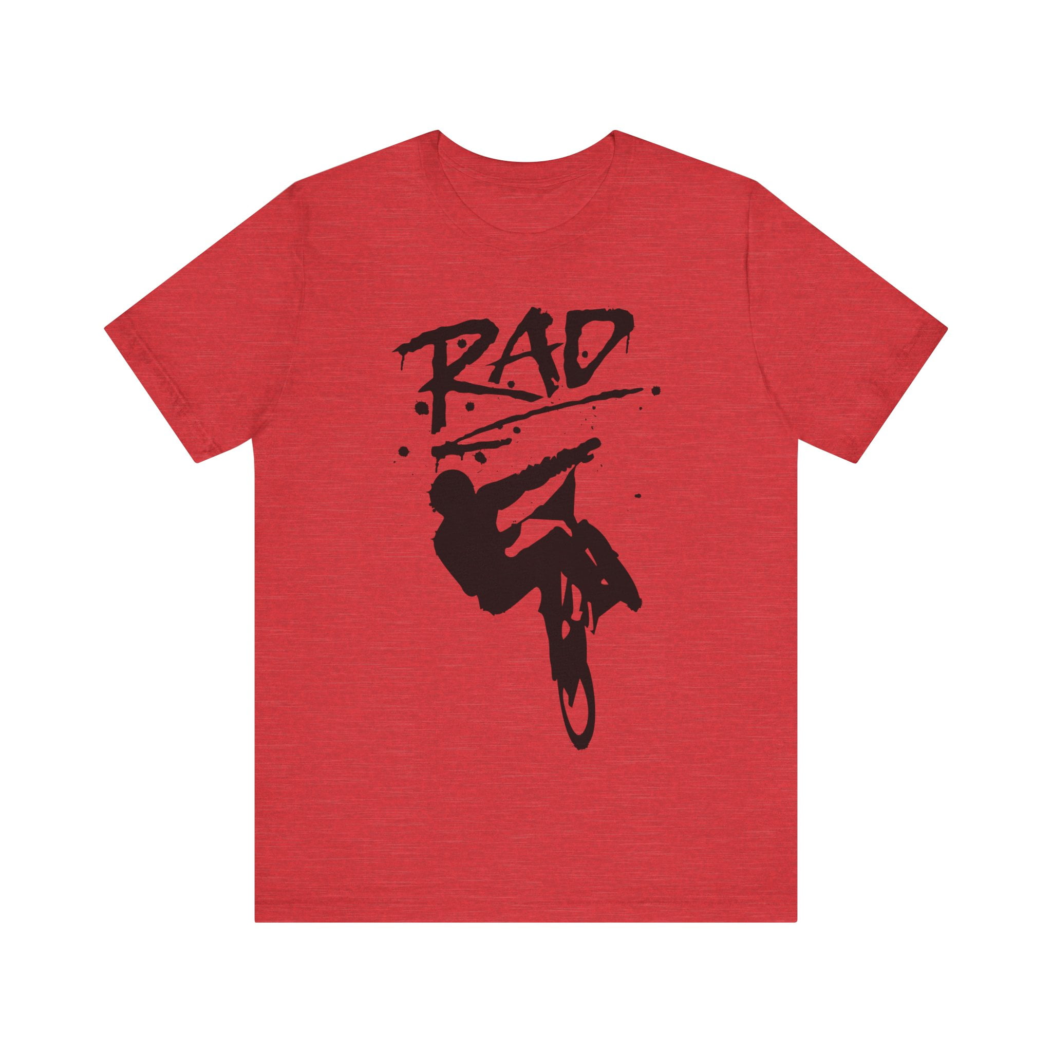 Retro Team RAD Graffiti Racing Bike Design Unisex Premium Short Sleeve ...