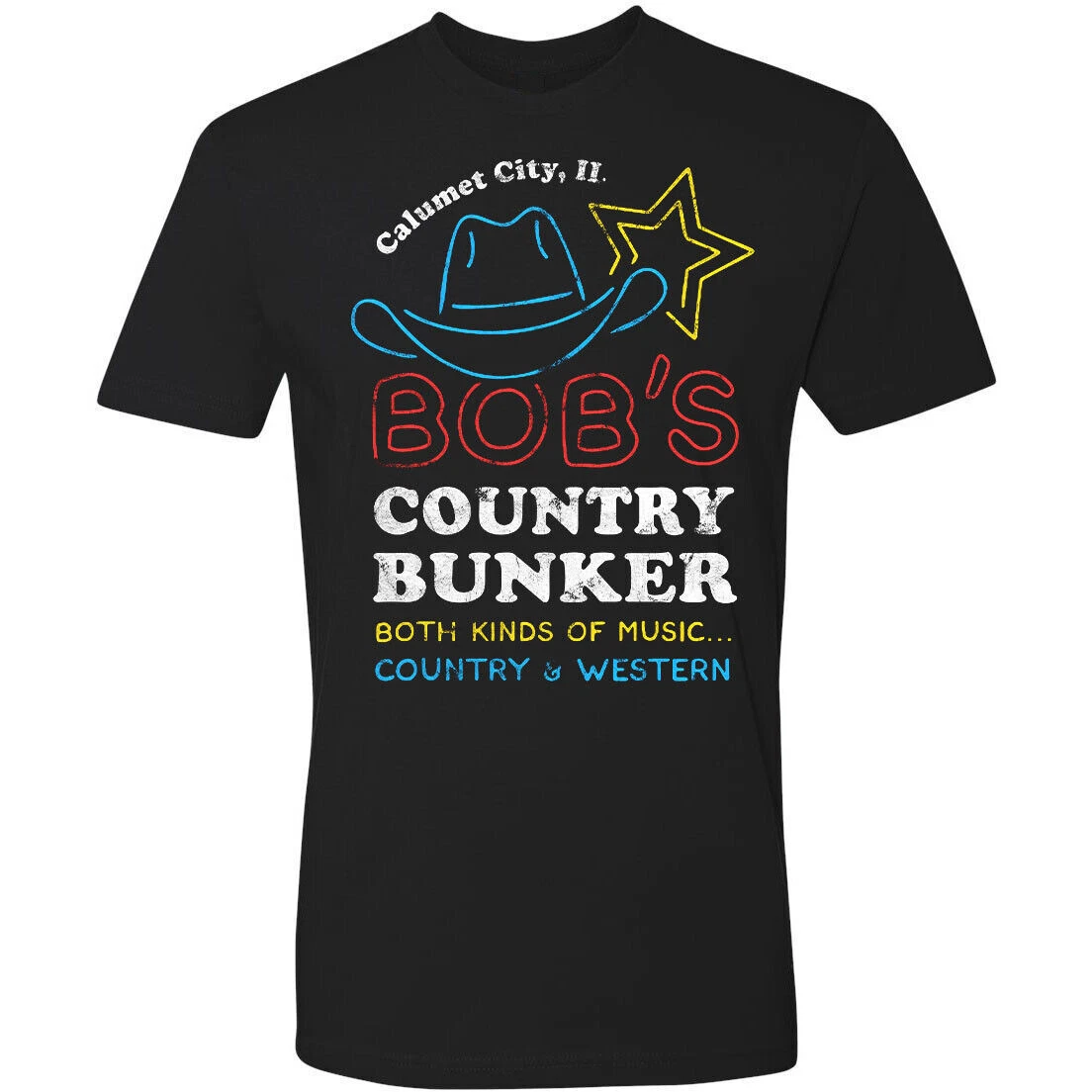 Retro Tee T Shirt Bobs Country Bunker Venue Novelty Blues Brothers ...