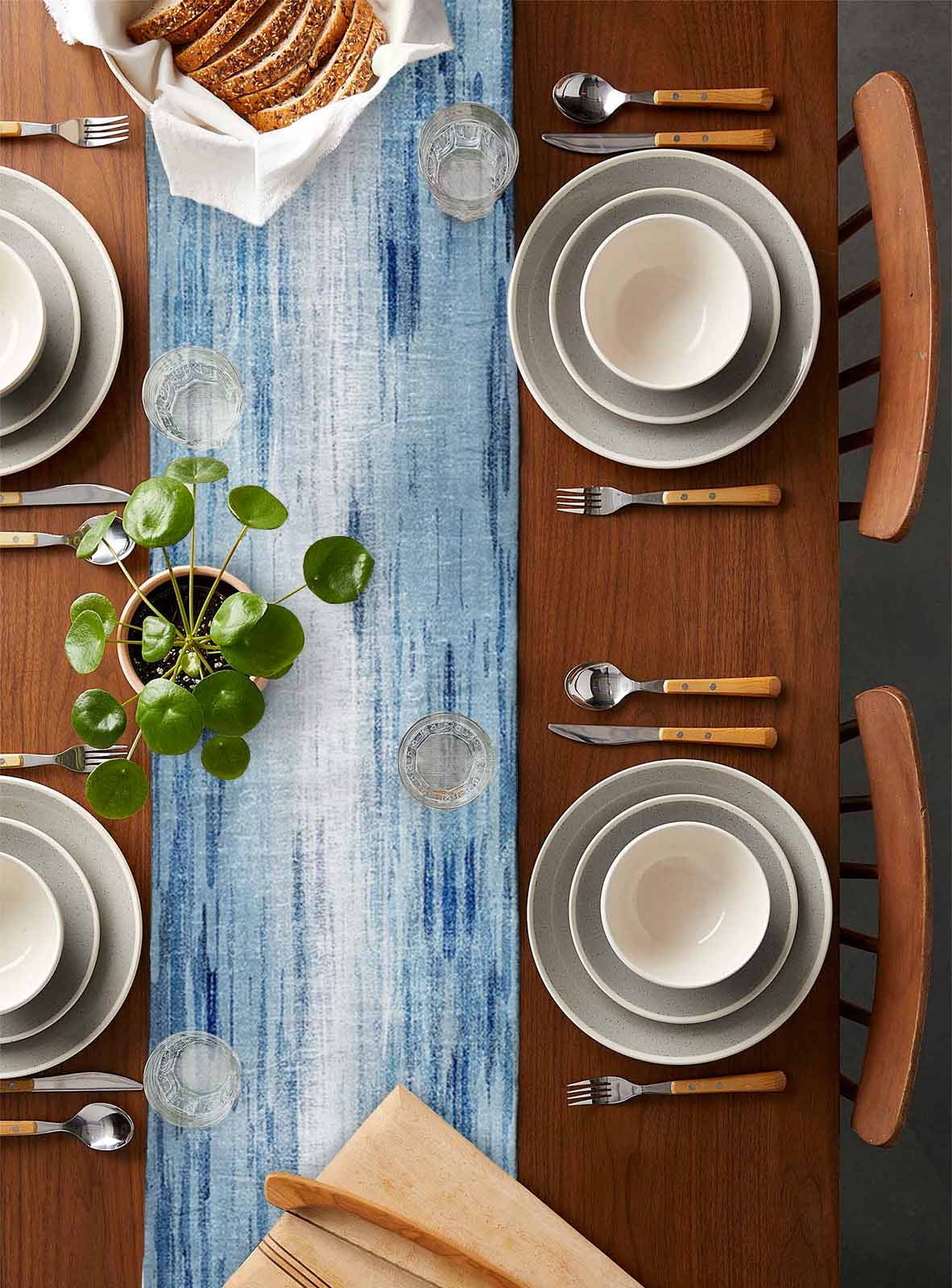 Retro Texture Gradient Wedding Party Events Dining Room Kitchen Table ...