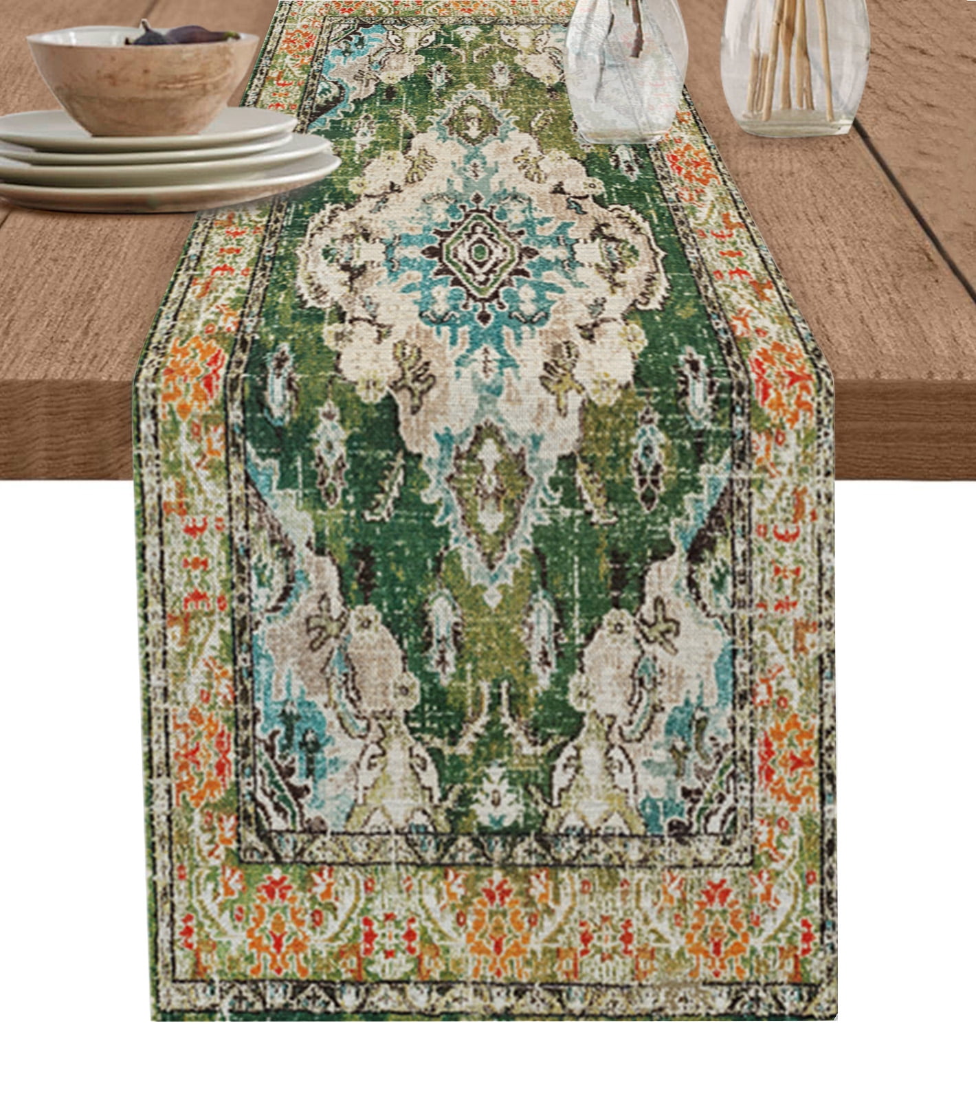 Retro Texture Table Runner ration Home r Dinner Table ration Table r ...
